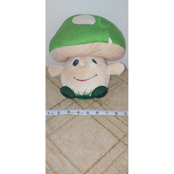 Kellytoy | Toys | Super Mario Brothers Plush Mushroom Shroom Green Cap ...